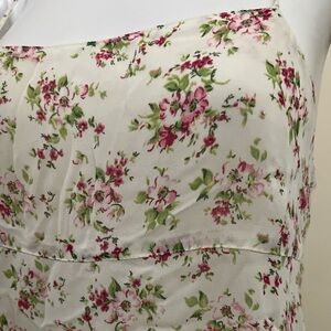 Cinnamon Girl | Dresses | Vtg Y2k Cinnamon Girl White Demure Floral ...